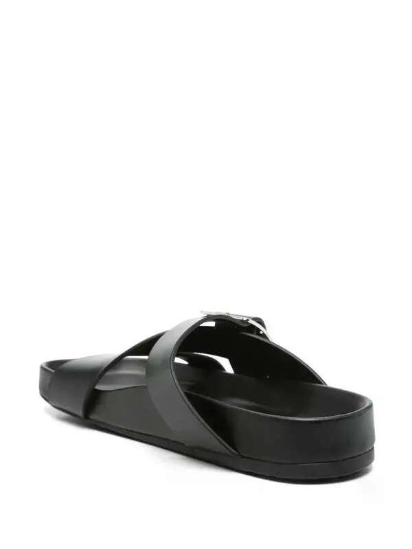 Loewe Ease Buckled Sandals - Black