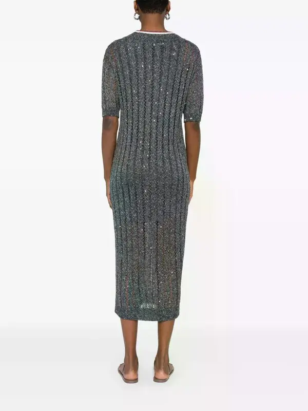 Brunello Cucinelli V-neck Dress