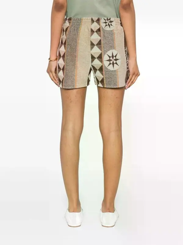 Loewe Abstract-print Shorts