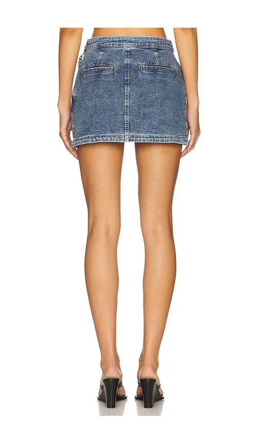 SOVERE / Dawn Denim Skort With Buckle Detail