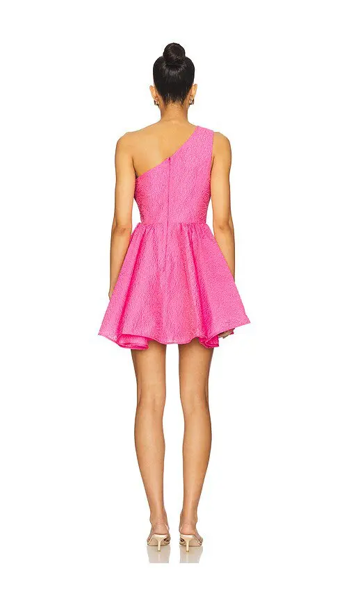 SAU LEE Jo Dress - Fuchsia