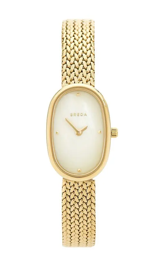 BREDA Small Jane Watch - Gold & Champagne