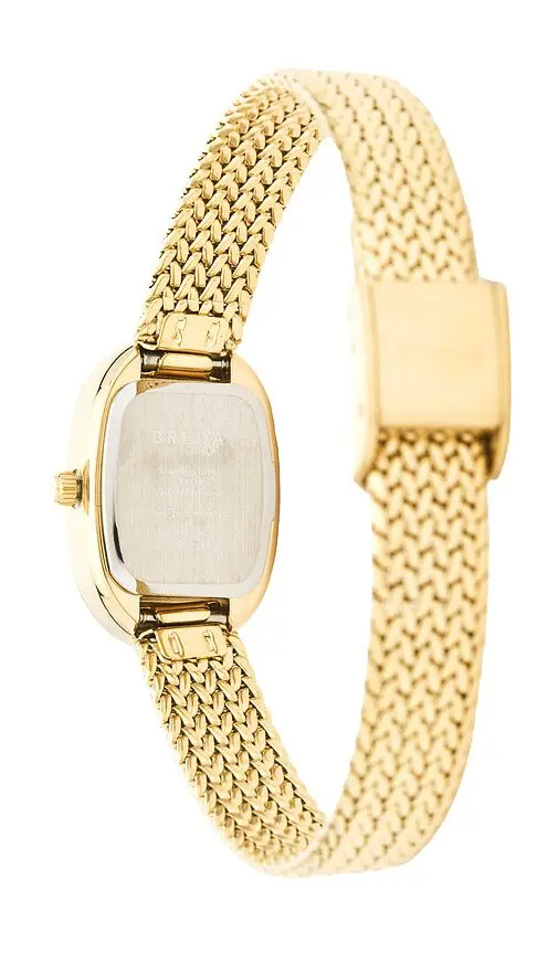 BREDA Small Jane Watch - Gold & Champagne