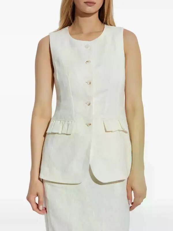 Posse Linen Waistcoat