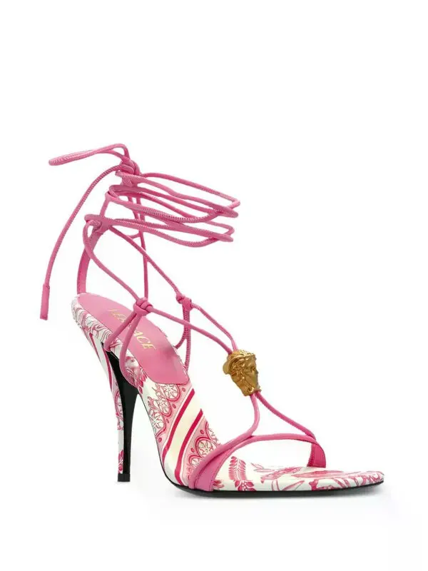 Versace 120mm Medusa Head-plaque Sandals