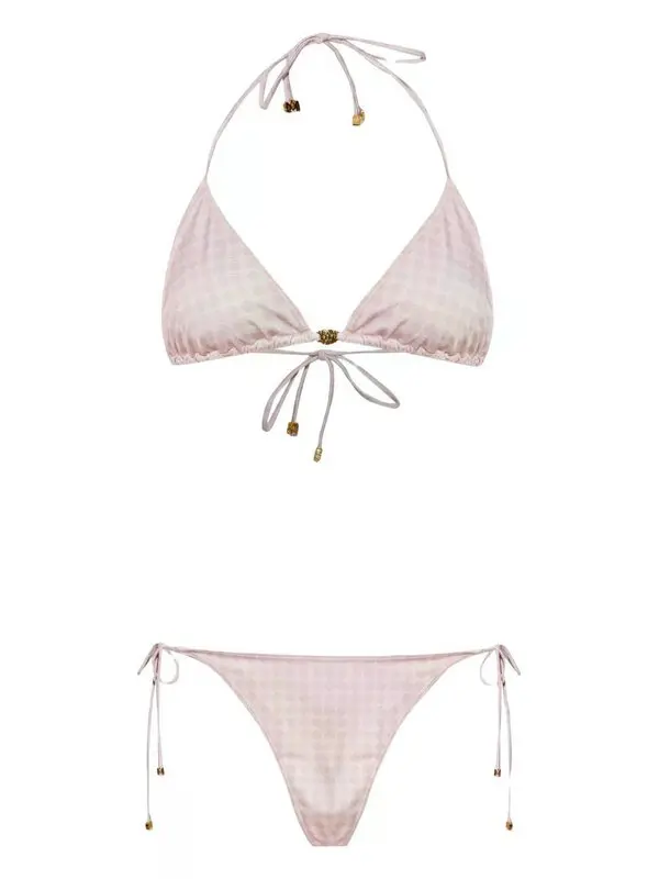Amiri Monogram-print Bikini