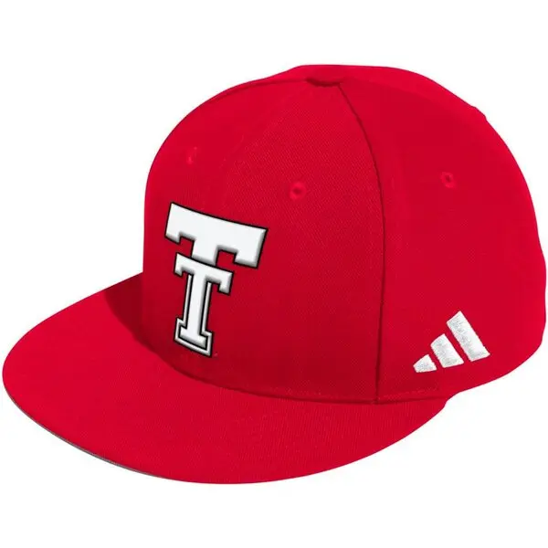 Adidas Texas Tech Raiders On-field Fitted Baseball Hat - Red