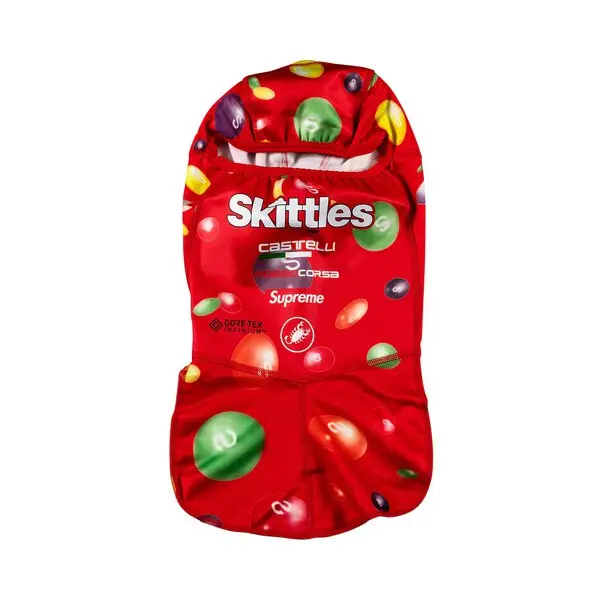Supreme X Skittles X Castelli Balaclava - Red