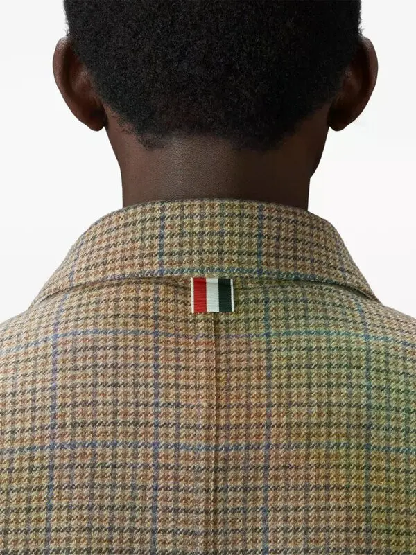 Thom Browne Checked Tweed Jacket