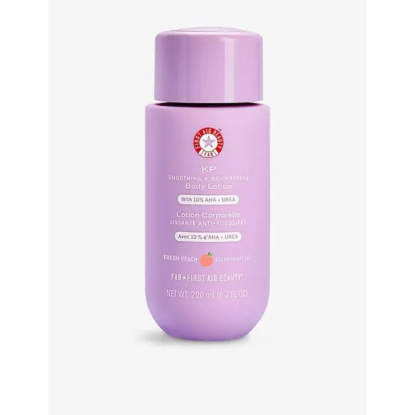 FIRST AID BEAUTY Fresh Peach Smoothing Body Lotion 200ml - One-color