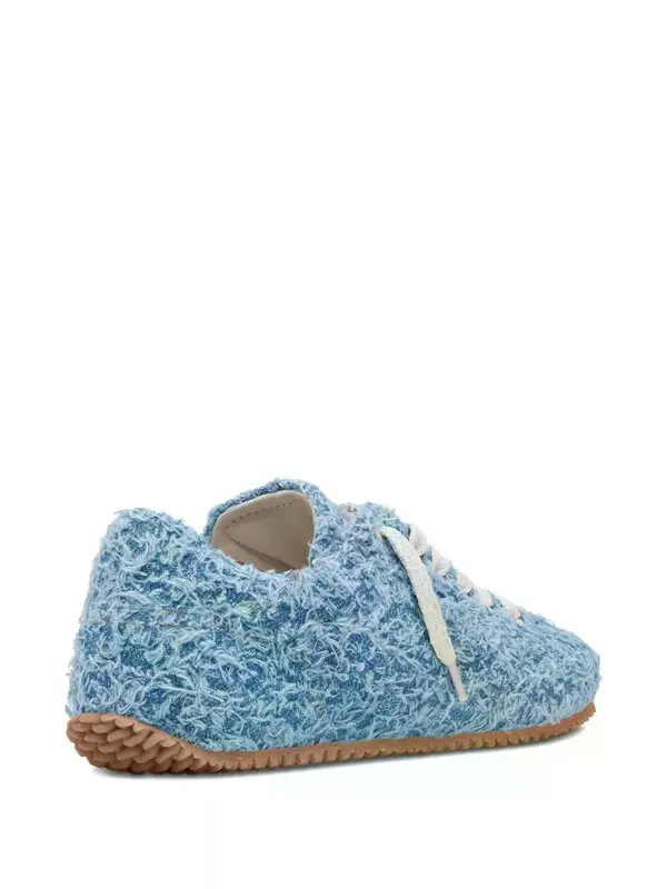 Axel Arigato Tact Fuzzy Textured Sneakers - Blue