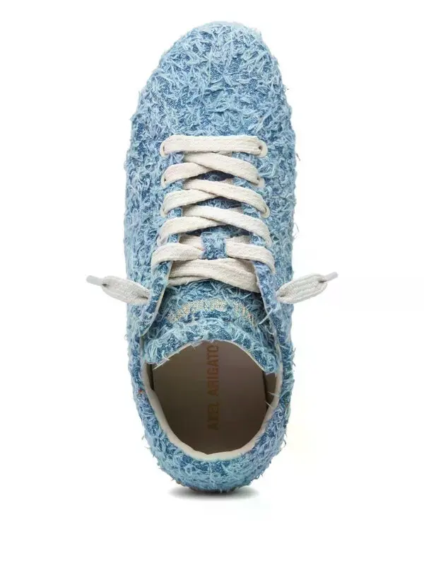 Axel Arigato Tact Fuzzy Textured Sneakers - Blue