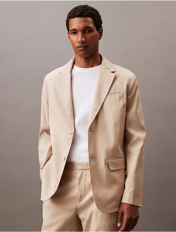 Calvin Klein Linen Blend Blazer