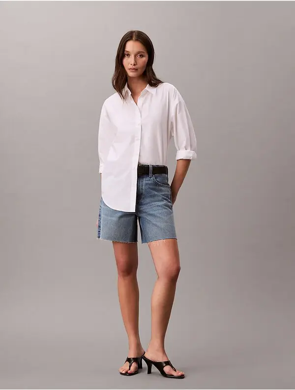 Calvin Klein 90s Denim Shorts - Blue Monaco