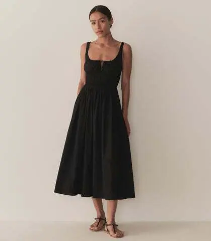 DÔEN Quilla Midi Dress