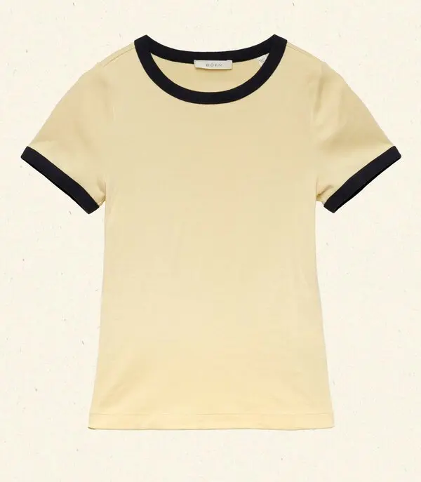 DÔEN Vivi Ringer Tee - Wild Honeysuckle