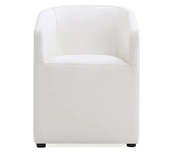 MANHATTAN COMFORT Anna Round Dining Armchair - One-color