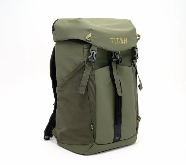 TITAN 24-can Superfoam Insulated Backpack Cooler