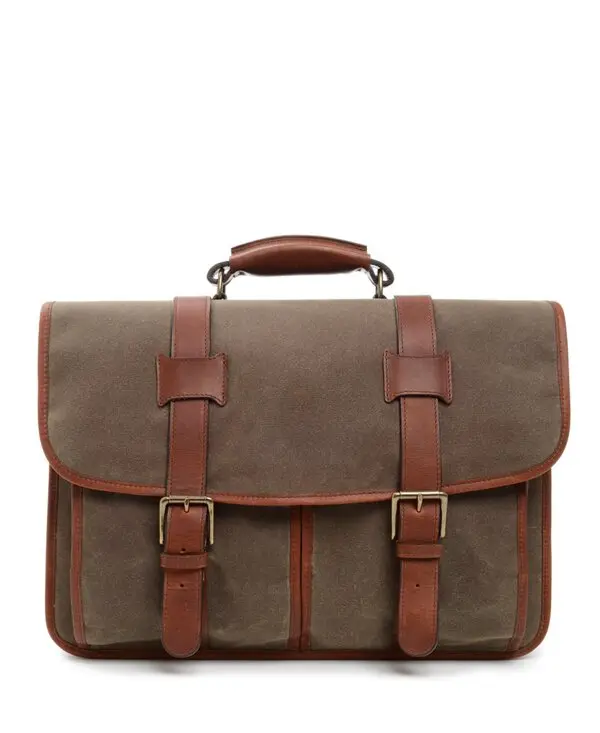 KORCHMAR Garfield Laptop Briefcase - Olive