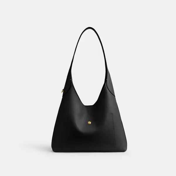 COACH Brooklyn Shoulder Bag 28 - Brass/black