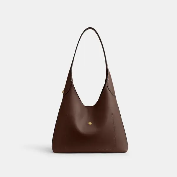 COACH Brooklyn Shoulder Bag 28 - Brass/maple