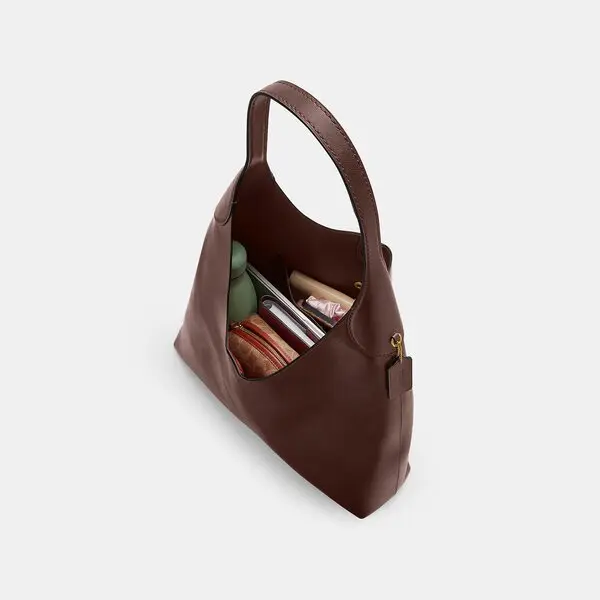COACH Brooklyn Shoulder Bag 28 - Brass/maple