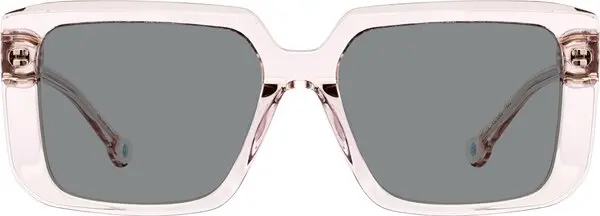 Zenni Rectangle Full Rim Sunglasses - Pink