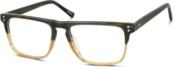 Zenni Classic Square Eyeglasses - Brown
