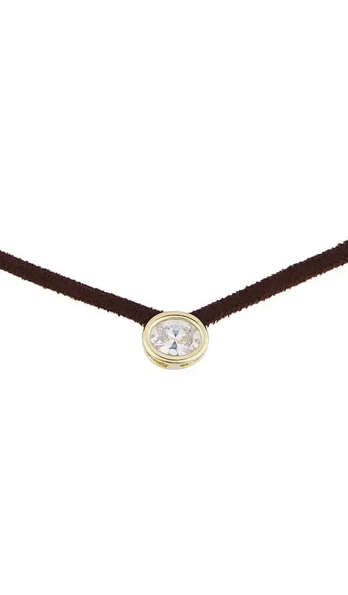 Shashi Lasso Solitaire Necklace
