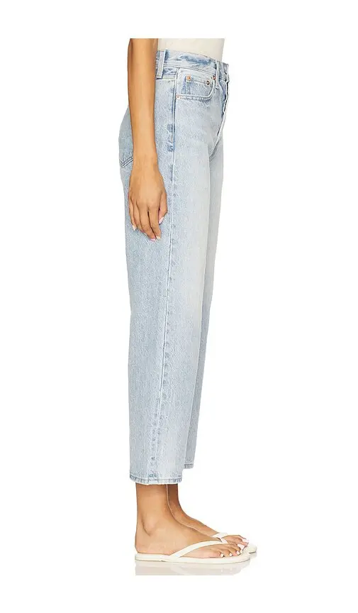 PISTOLA Cassie High Rise Crop Straight Jeans - Radiant