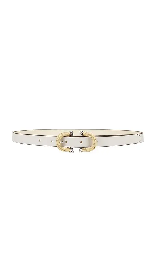 Rag & Bone Mia Belt - Antique White