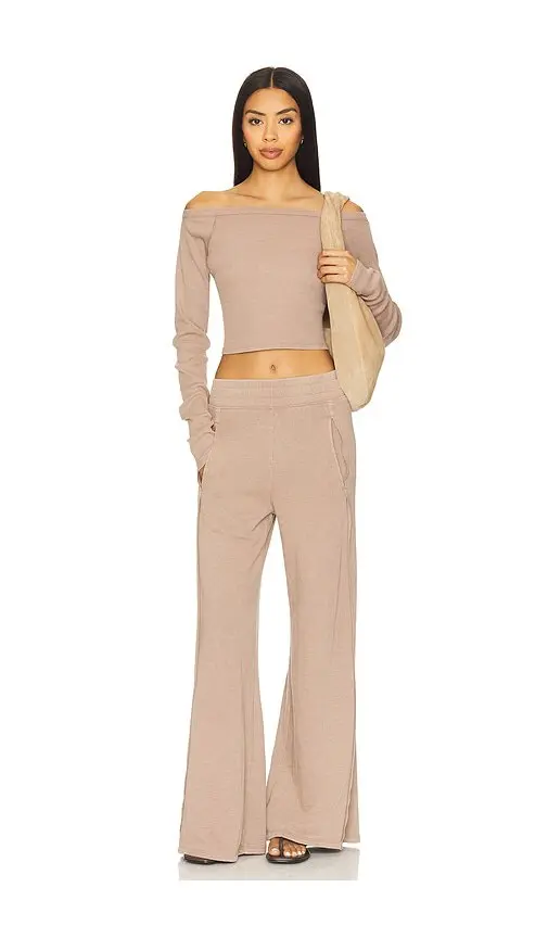 Free People Go To Long Sleeve Set