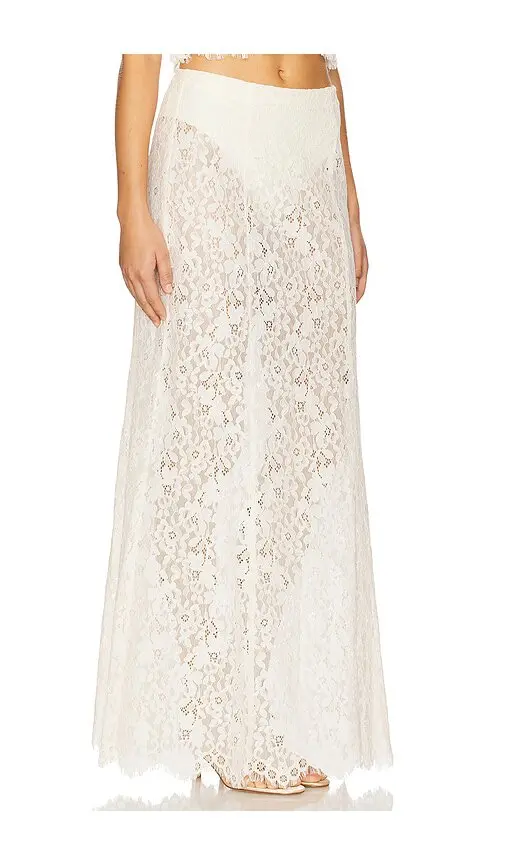 AFRM Oxford Lace Skirt