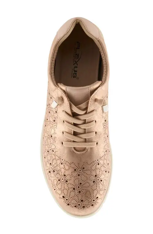 SPRING STEP SHOES Rayfield Lace-up Sneakers - Rose Gold