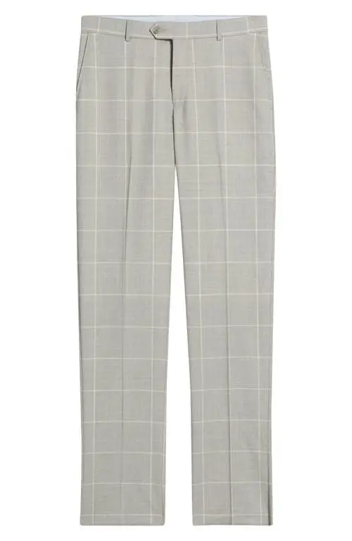 Berle Flat Front Stretch Wool Dress Pants