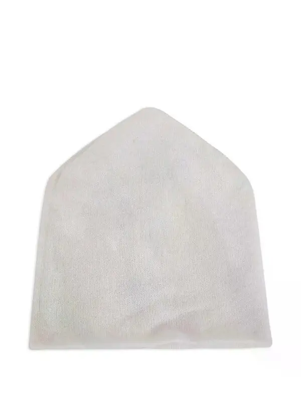 MD75 Cashmere Beanie - White