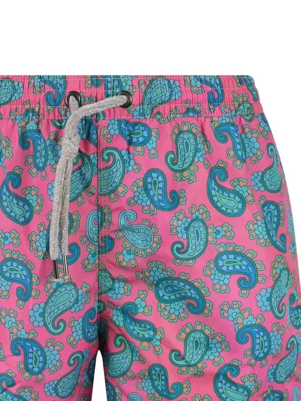FOUR FASHIONED FRIENDS Paisley-print Swim Shorts
