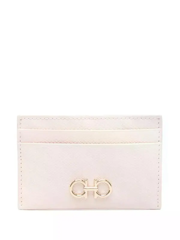 FERRAGAMO Leather Cardholder - Pink