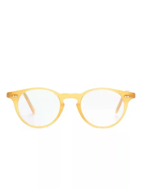 EPOS Efesto 3 Round-frame Glasses - Yellow