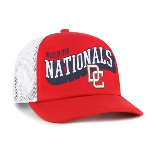 '47 Washington Nationals Meander Foam Trucker Snapback Hat