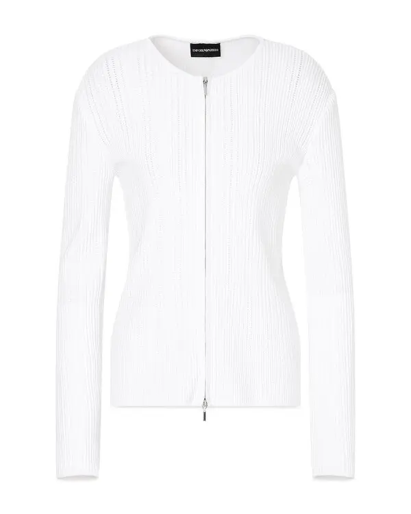Emporio Armani Textured Ottoman Jacket