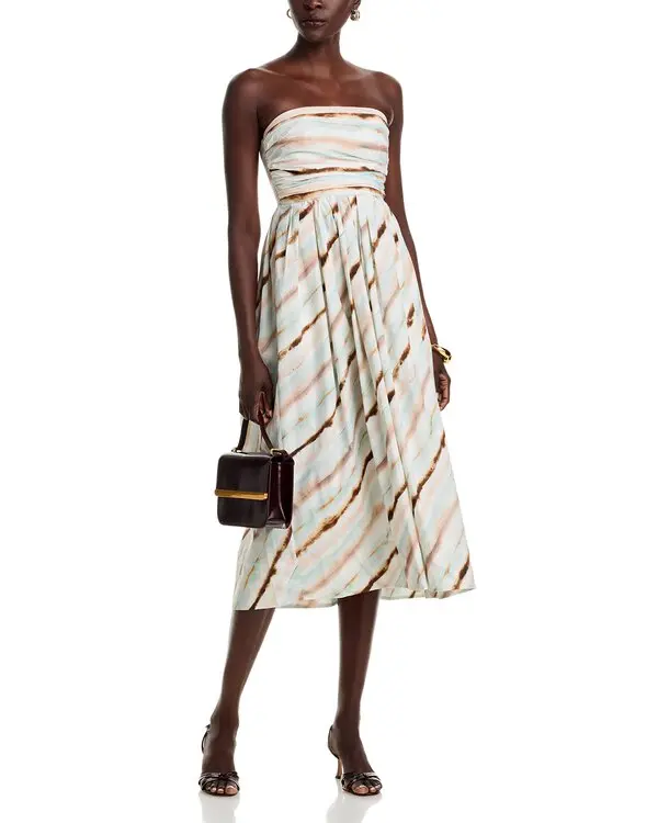 A.L.C. Tara Printed Midi Dress