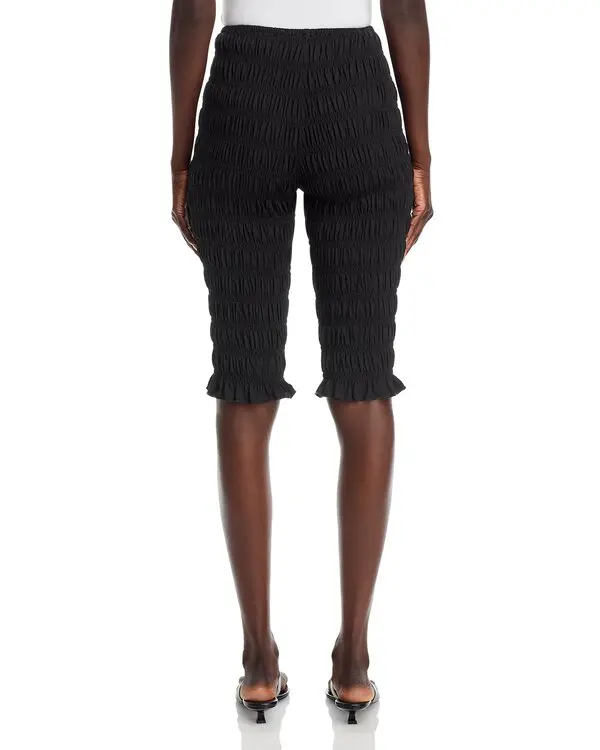 Steve Madden Smocked Capri Pants