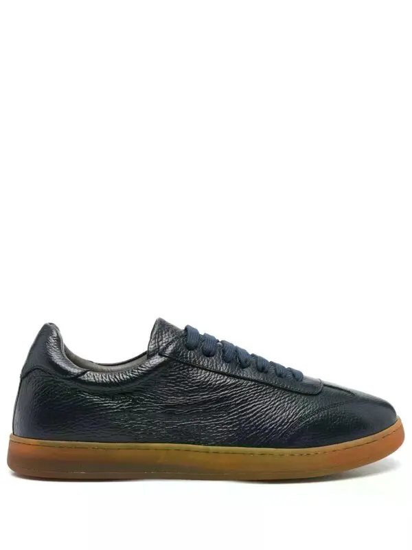 Corneliani Leather Low-top Sneakers