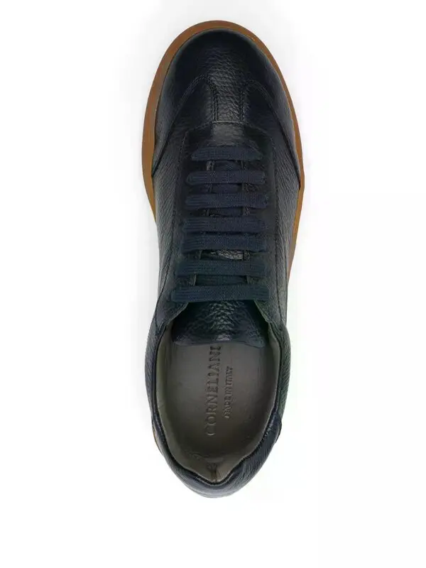 Corneliani Leather Low-top Sneakers