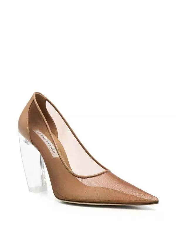 Victoria Beckham Mesh Heeled Pumps