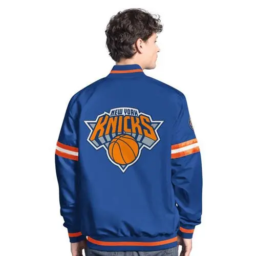 STARTER New York Knicks Scout Varsity Jacket