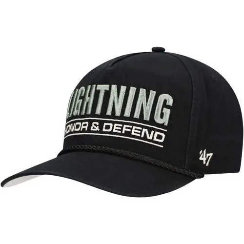 '47 Tampa Bay Lightning Oht Military Appreciation Hitch Adjustable Cap - Black