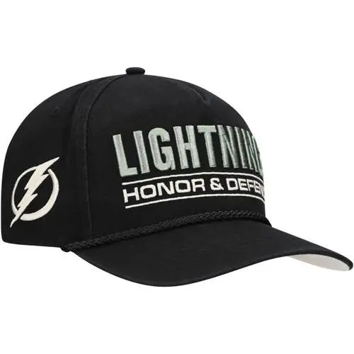 '47 Tampa Bay Lightning Oht Military Appreciation Hitch Adjustable Cap - Black