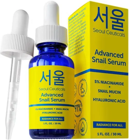 SEOUL CEUTICALS Advanced Snail Korean Skin Serum - Clear